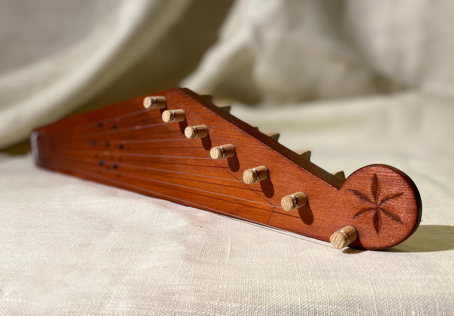 Latvian Traditional Folk Music Instrument Kokle - Etsy