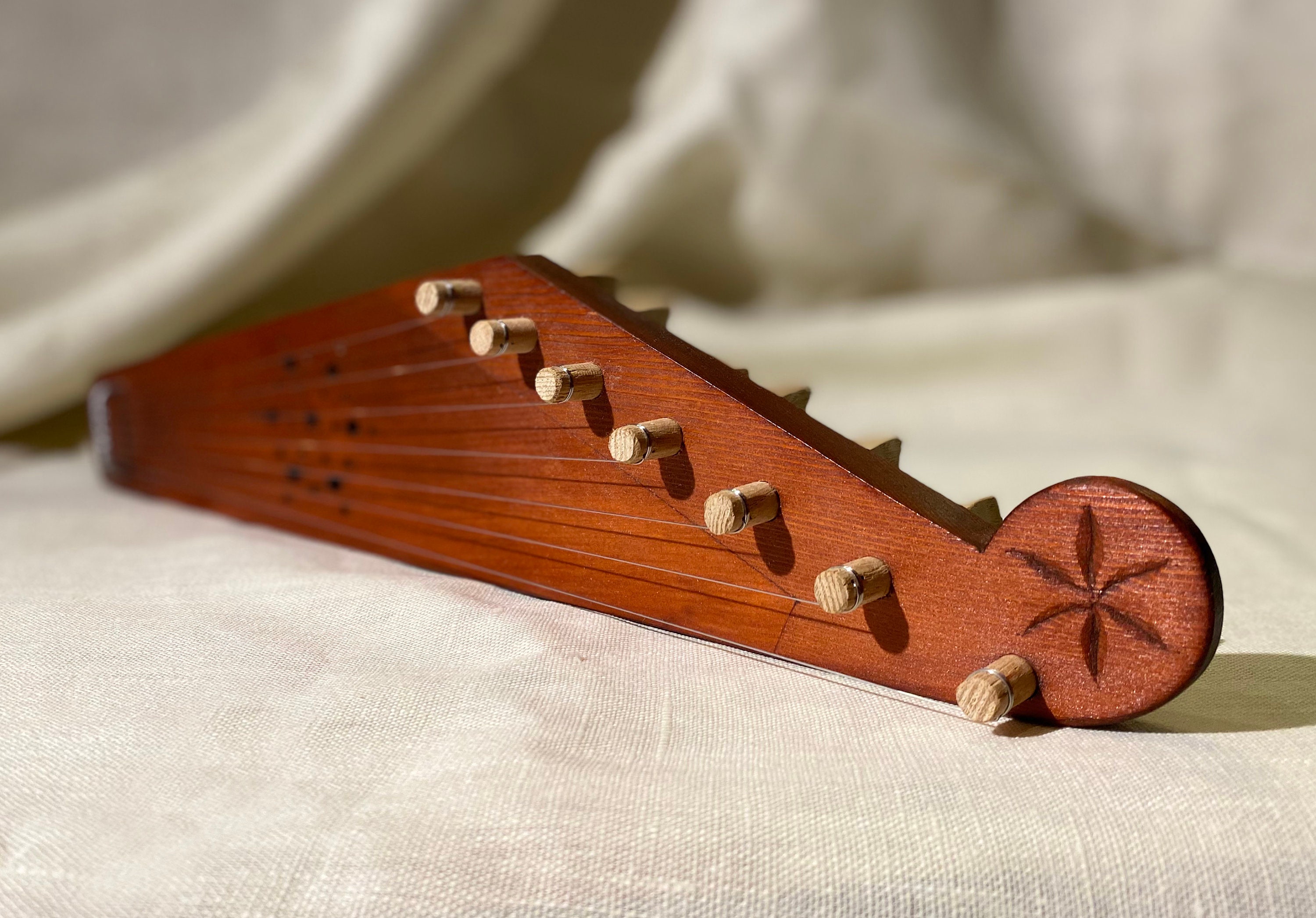 Latvian Traditional Folk Music Instrument Kokle - Etsy