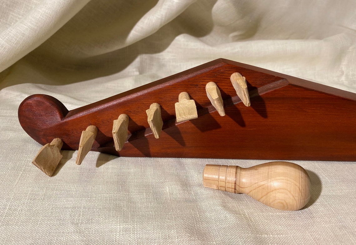 Latvian Traditional Folk Music Instrument Kokle - Etsy