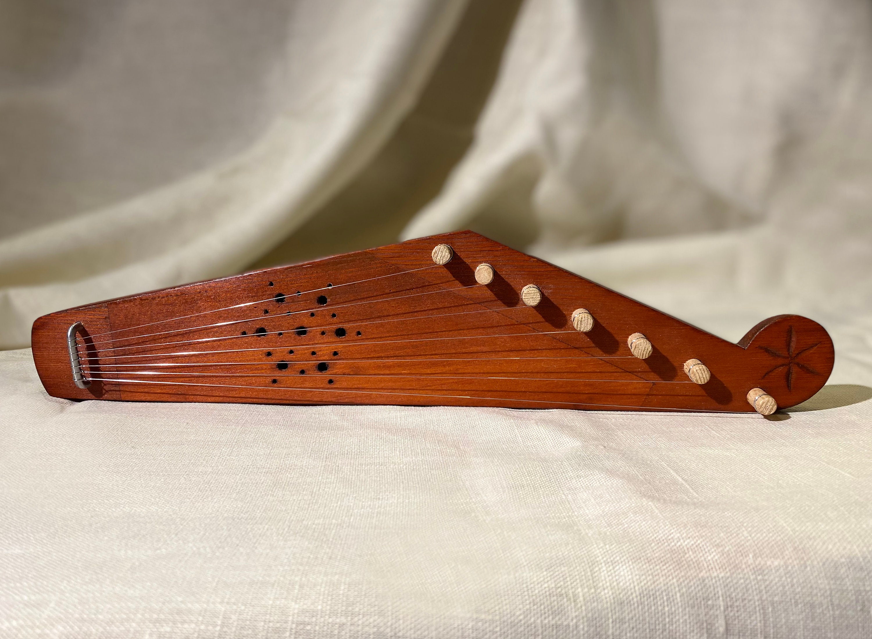 Latvian Traditional Folk Music Instrument Kokle - Etsy