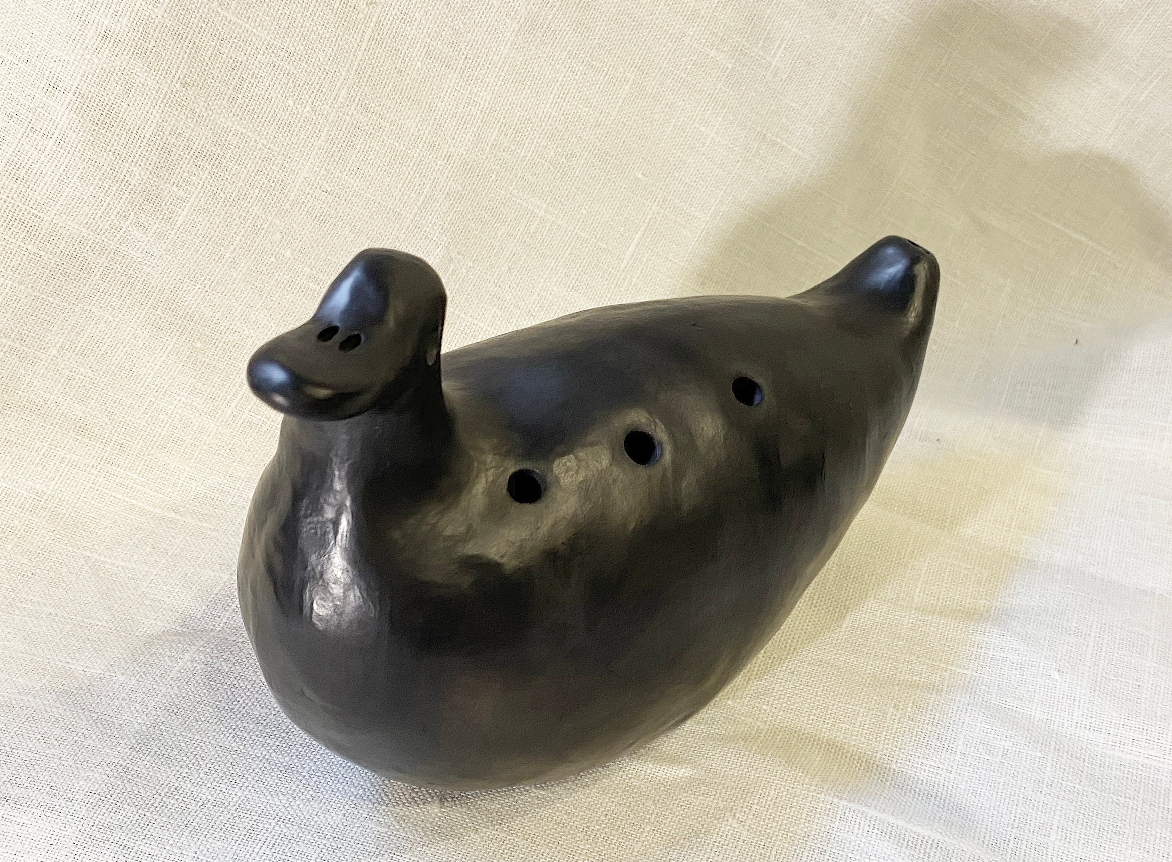 Unique Wind Instrument From Clay - Ocarina, Ceramic Duck. - Etsy