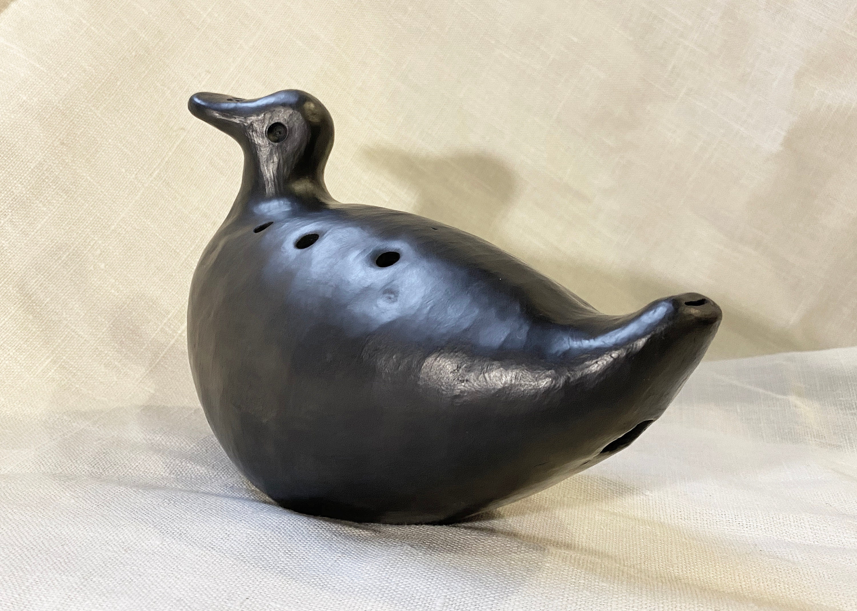 Unique Wind Instrument From Clay Ocarina, Ceramic Duck. - Etsy