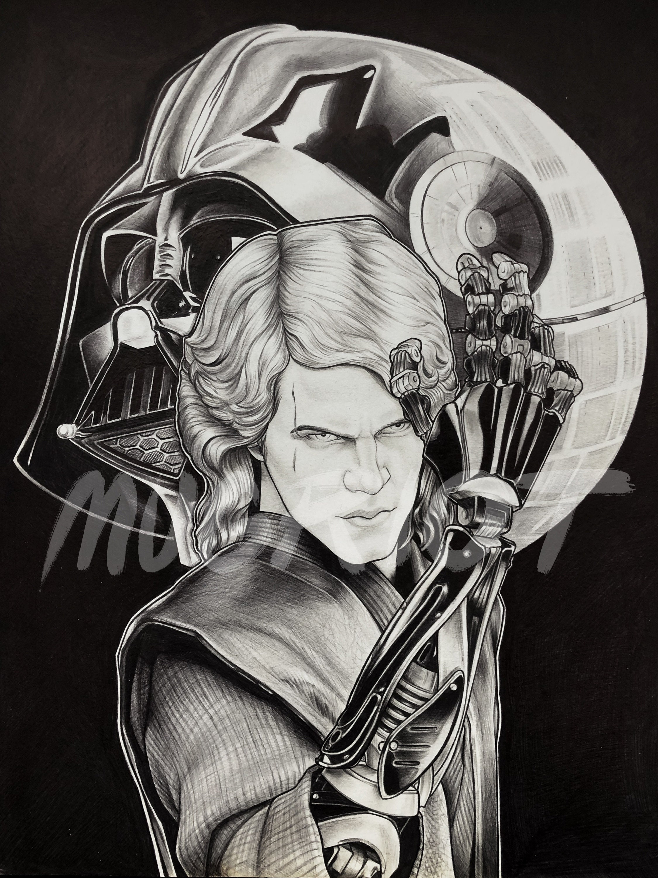 Anakin Skywalker Drawing