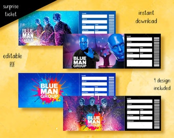 Printable Chicago Broadway Surprise Ticket, Chicago the Musical ...