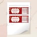 Printable Christmas Spectacular Ticket, Musical Ticket, Editable ...