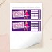 Printable LEGALLY BLONDE Ticket, Editable Broadway Surprise Musical ...