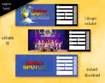 Printable CATS Surprise Ticket Musical Collectible Theater - Etsy