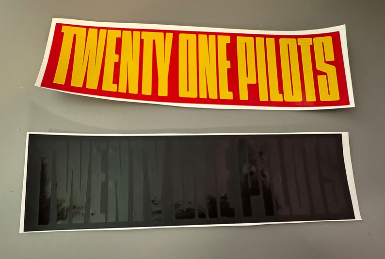 Twenty One Pilots Vinyl Sticker Car Decal Great for Car, Laptop ...
