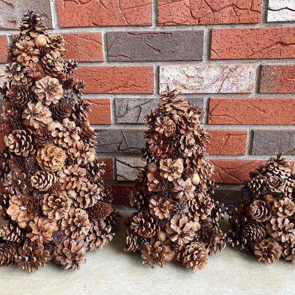 Natural Pine Cone - Etsy