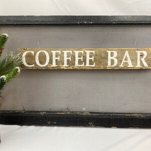 Rustic Kitchen Sign Coffee Sign for Kitchen Coffee Sign Decor Coffee ...