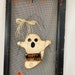 Rustic Halloween Door Sign Halloween Door Hanger Ghost Ghost - Etsy