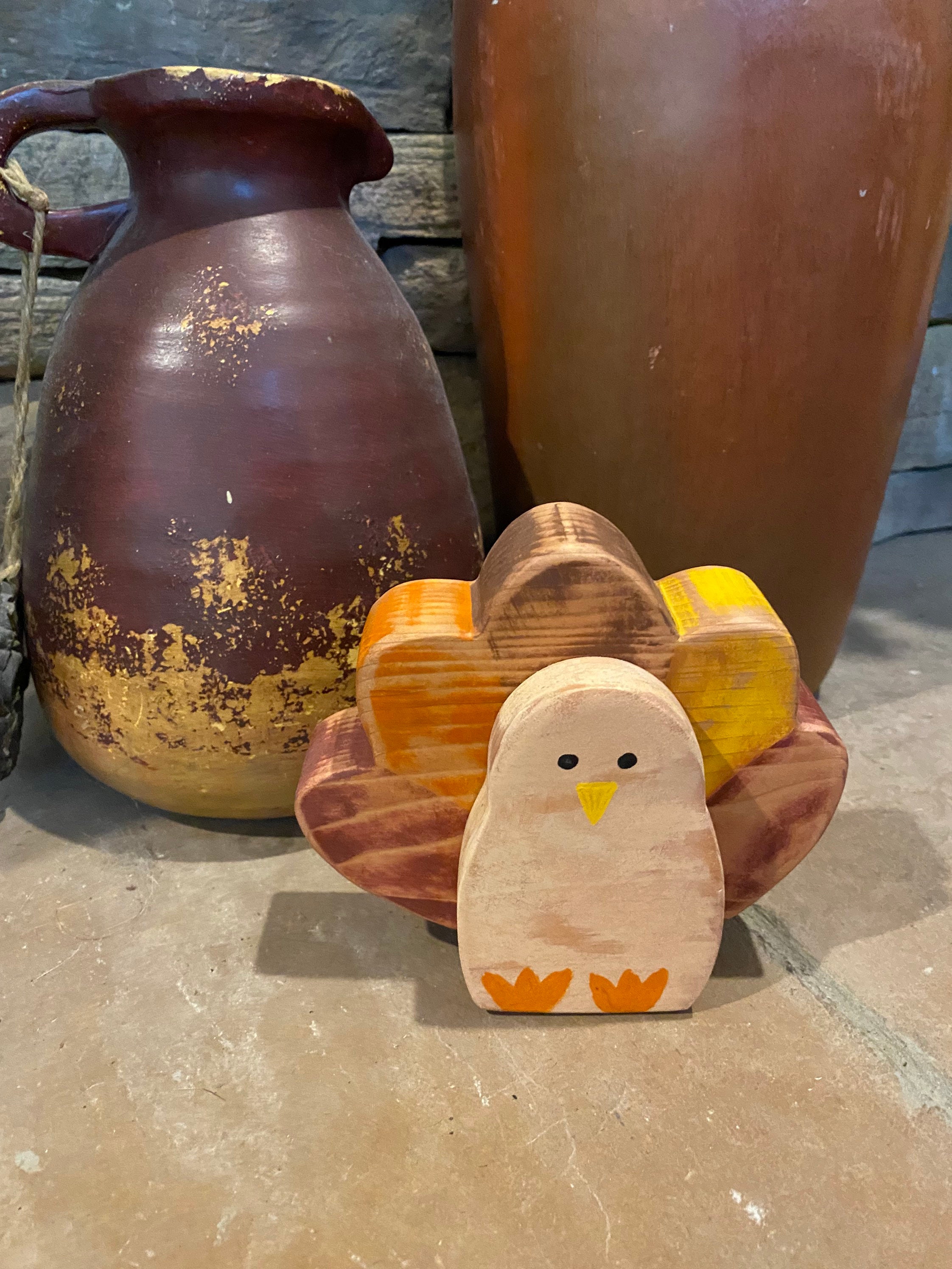 Thanksgiving Turkey, Thanksgiving Decor, Rustic Fall Turkey, Primitive ...