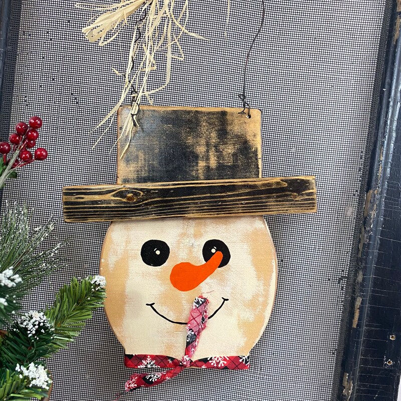 Rustic Snowman - Etsy