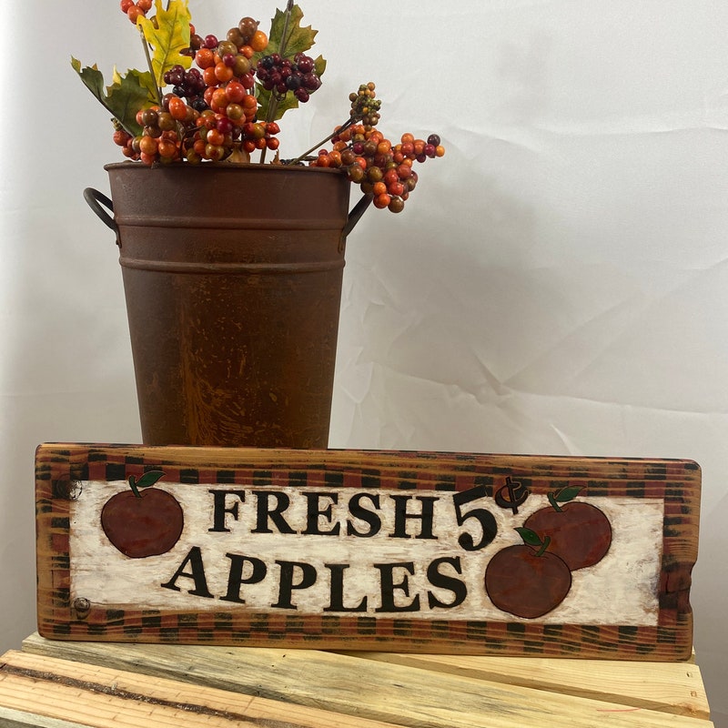 Country Apple Decor - Etsy