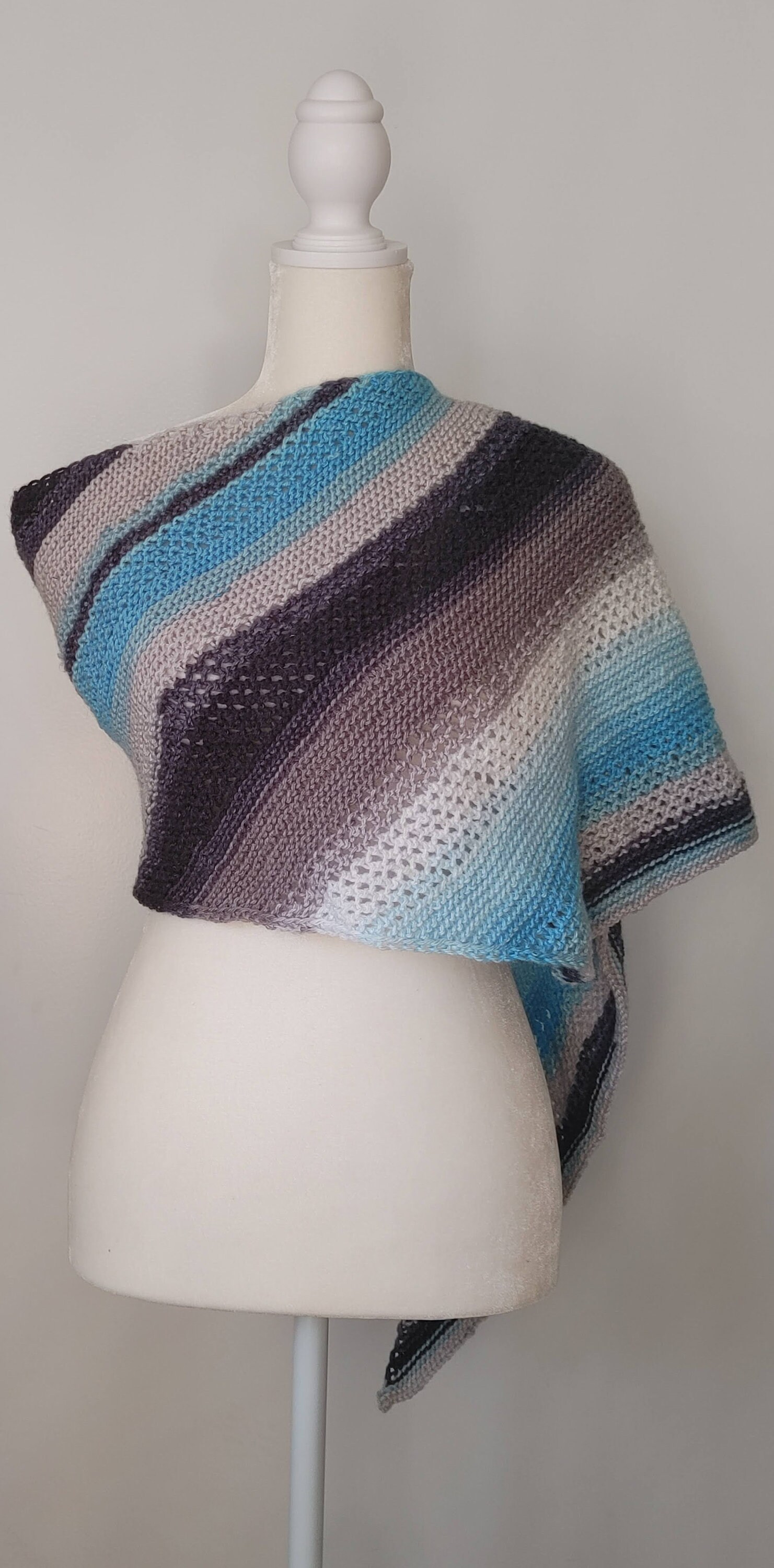 Asymmetrical Shawl Wrap - Etsy