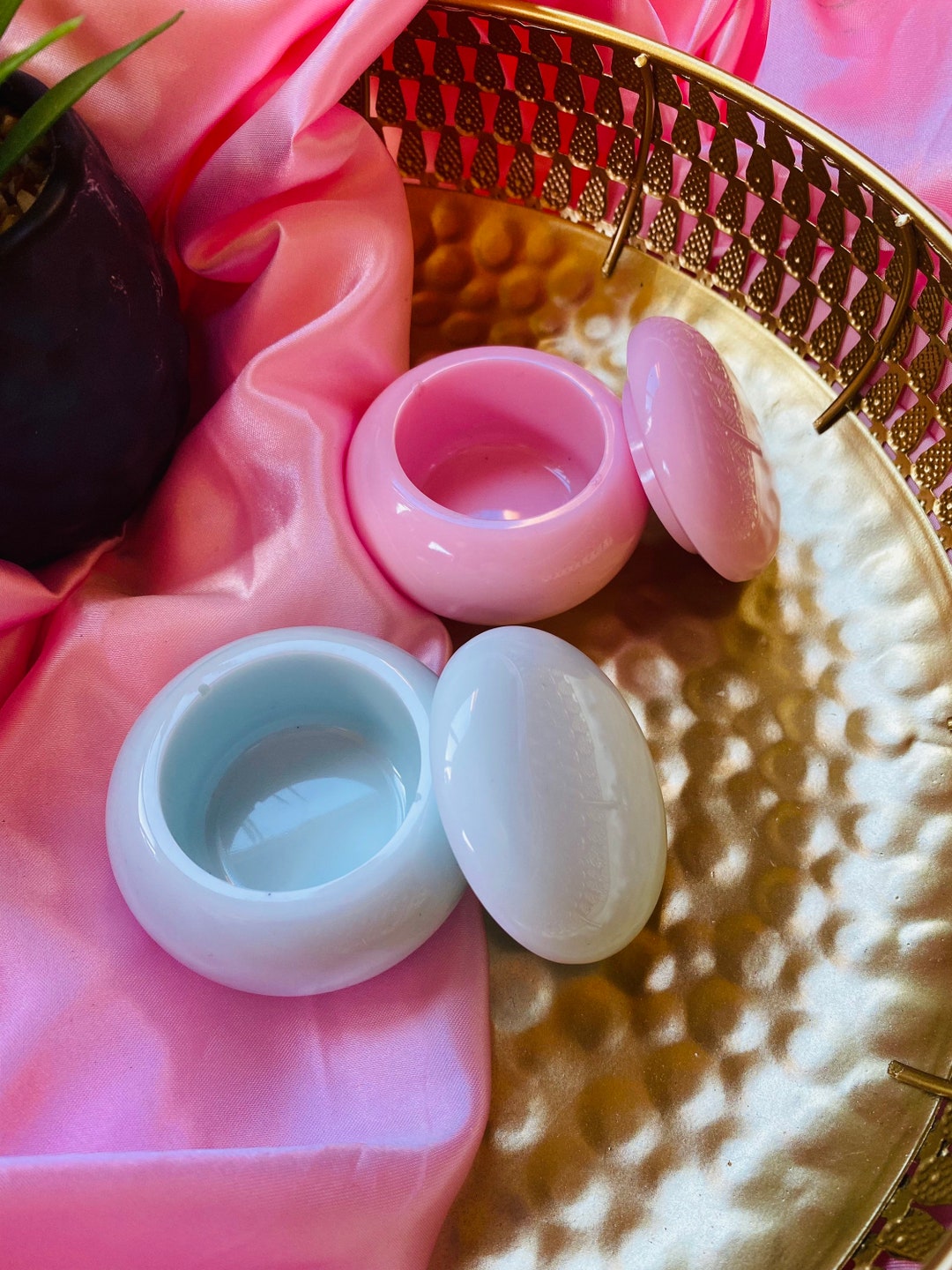 Pastel Mini Bubble Jar/dish - Etsy
