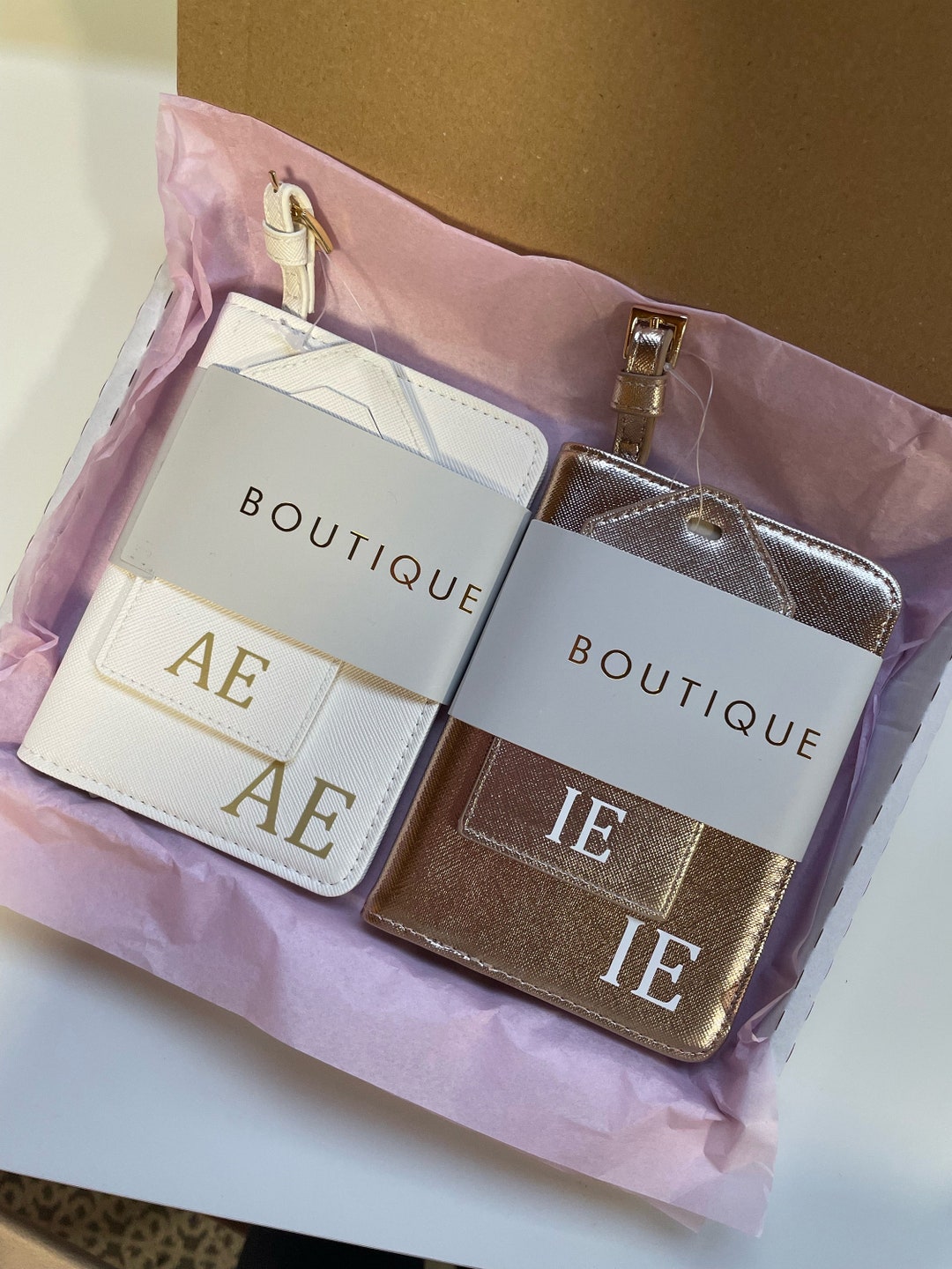 Personalised Passport & Luggage Tag Set - Etsy