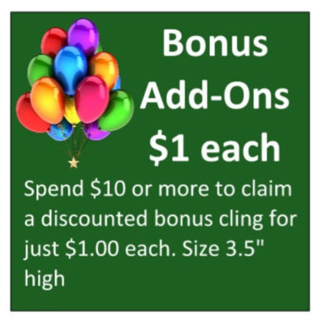 Bonus Add on With Minimum Purchase Of 10 Dollars Etsy bonus-add-on-with-minimum-purchase-of-10-dollars-etsy