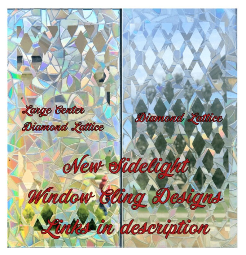 Window Pane Decorative Border Scalloped Design Vinyl Static - Etsy