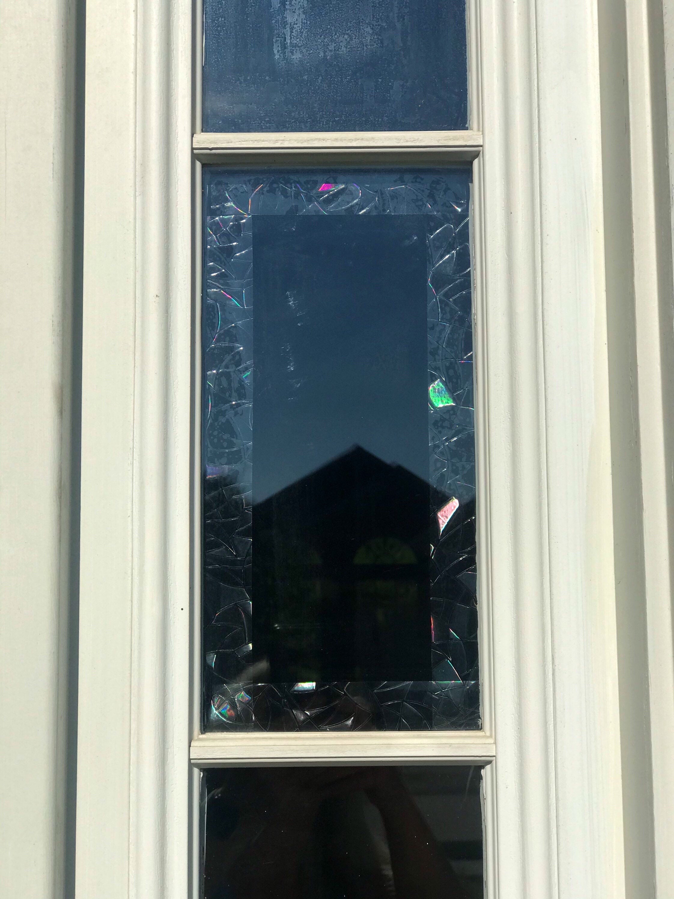 Window Pane Decorative Border Scalloped Design Vinyl Static - Etsy