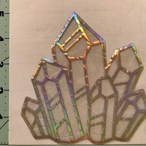 Crystal Window Cling Suncatcher, Prism and Holographic Rainbow Maker ...