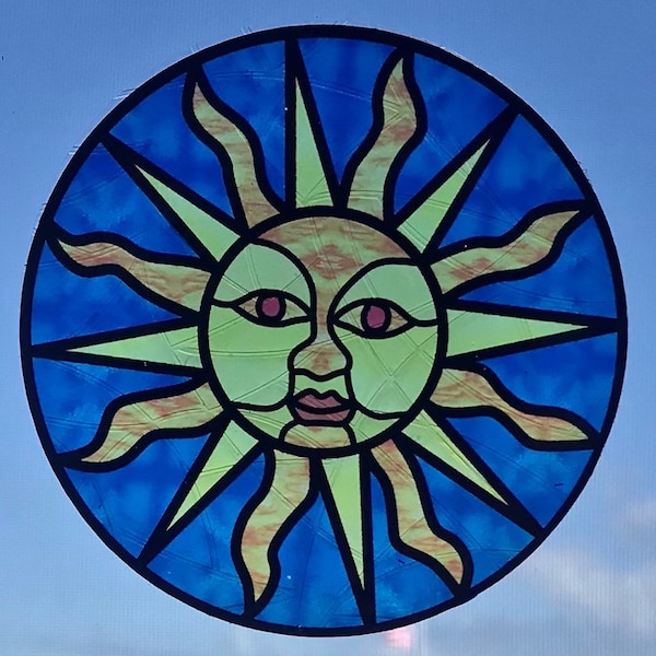 Round Window Clings Transparent - Etsy