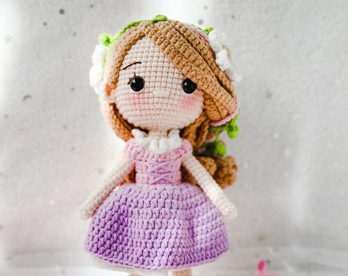 Little Princess Fairy Doll. Handmade Princess Doll. Heirloom Doll. Baby ...