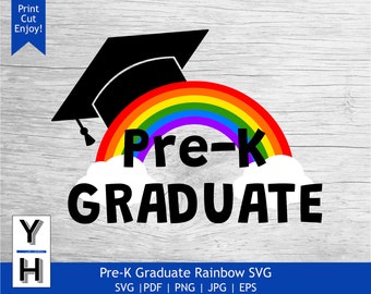 Pre K Graduation Png | Etsy
