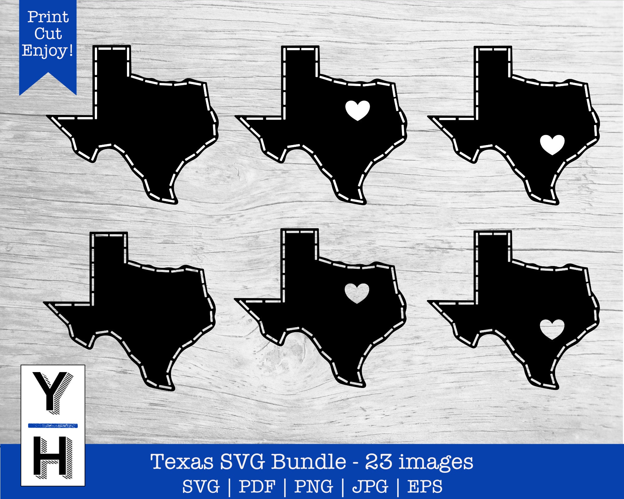 Texas SVG Bundle Texas State SVG Texas Flag SVG Texas - Etsy