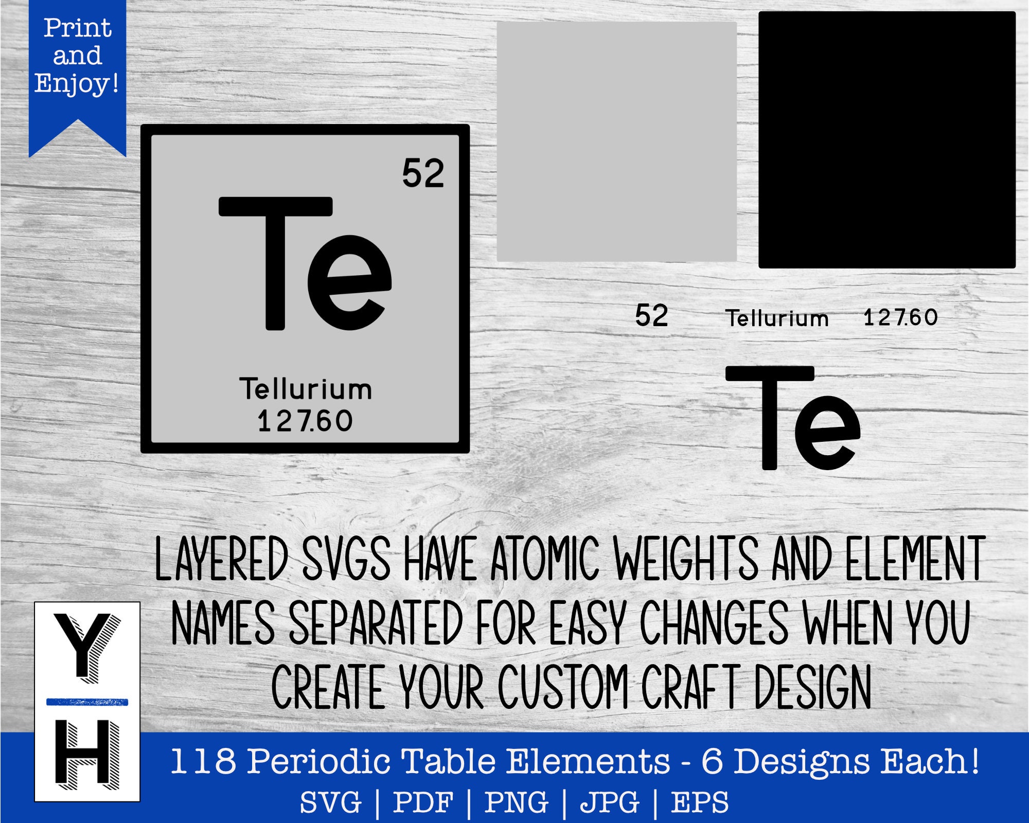 708 Periodic Table Elements SVG Chemistry Periodic Table of - Etsy Australia