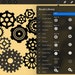 Steampunk Gears Procreate Brush | Gear Procreate Brushes | Sprocket ...