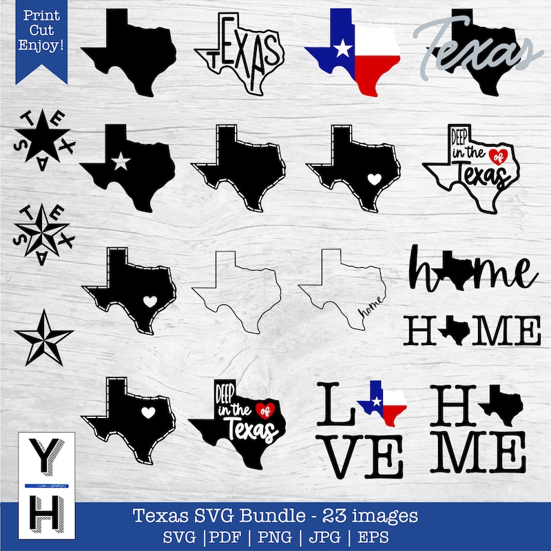 Texas Svg - Etsy