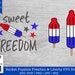 Rocket Popsicle SVG 4th of July SVG Patriotic Popsicle Sweet Land of ...
