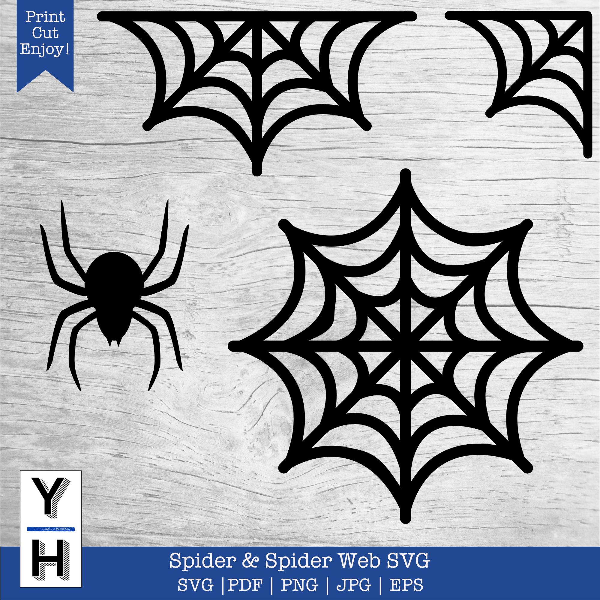 Simple Spider Web Template