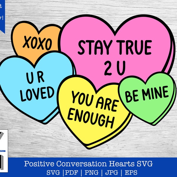 Candy Hearts Sayings - Etsy