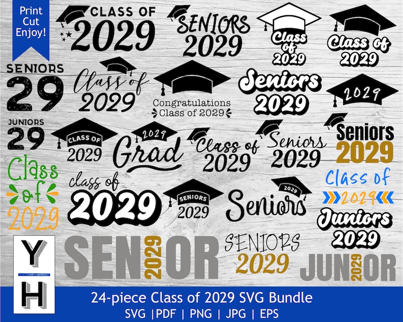 Class of 2029 SVG Bundle Senior 2029 SVG Seniors PNG - Etsy Class of 2029 SVG Bundle Senior 2029 SVG Seniors PNG - Etsy