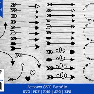 Arrow SVG Bundle Arrows Arrow Circle Frame SVG Arrow - Etsy