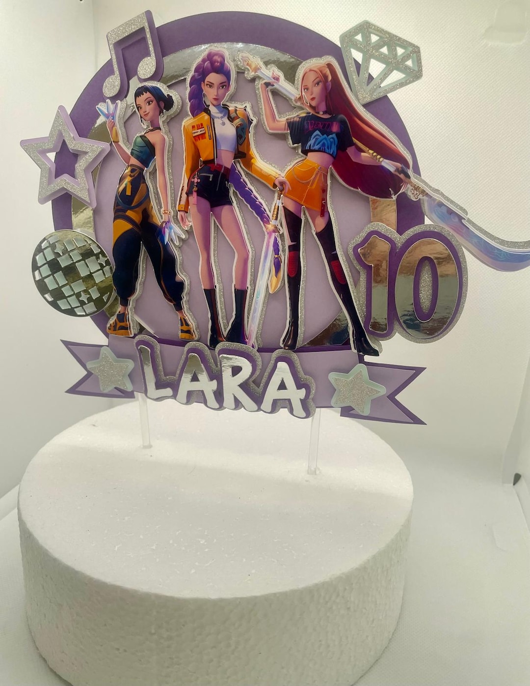 Kpop Demon Hunters / Huntrix Cake Topper - Etsy UK