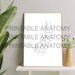 Foot, Human Anatomy Print, Bones of the Foot, Abstract Line Art ...