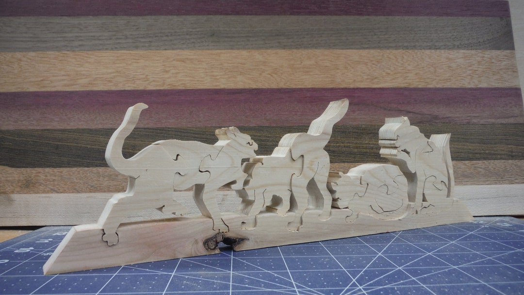 Cat Family 3-D Puzzle #310 - Etsy