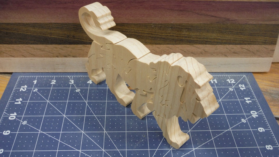 King Lion Puzzle #280 - Etsy
