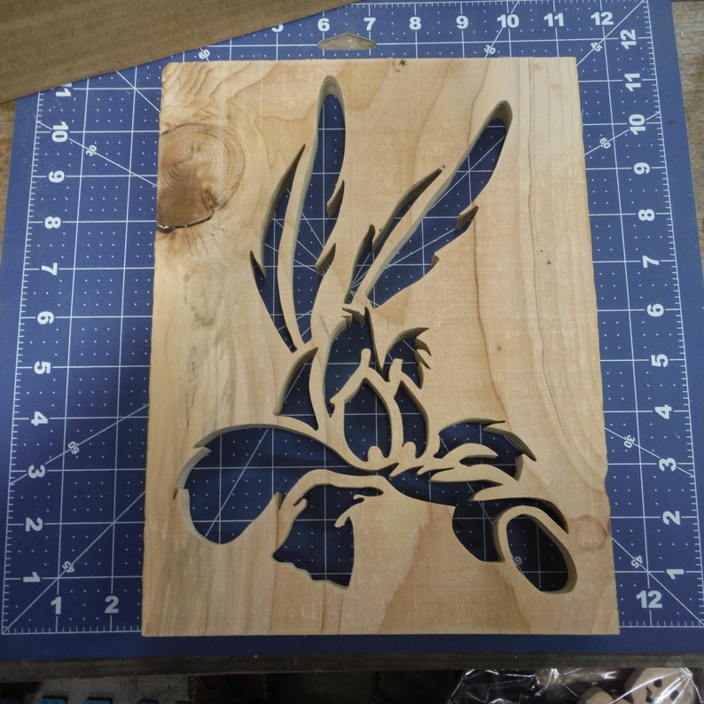 Wile E Coyote Portrait - Etsy