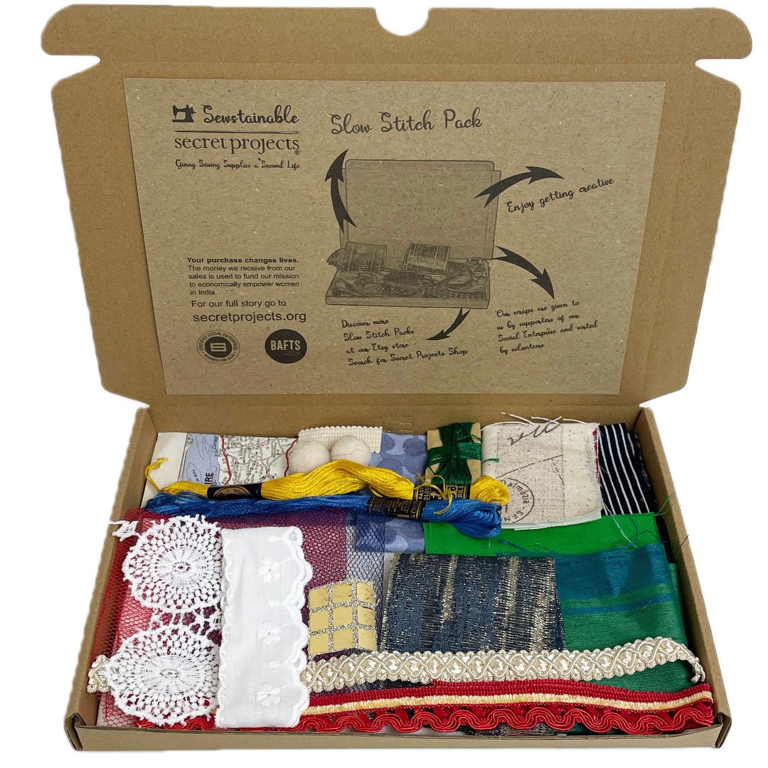 Road Trip to France Slow Stitch Pack Creativity Diy Pack Gift ...