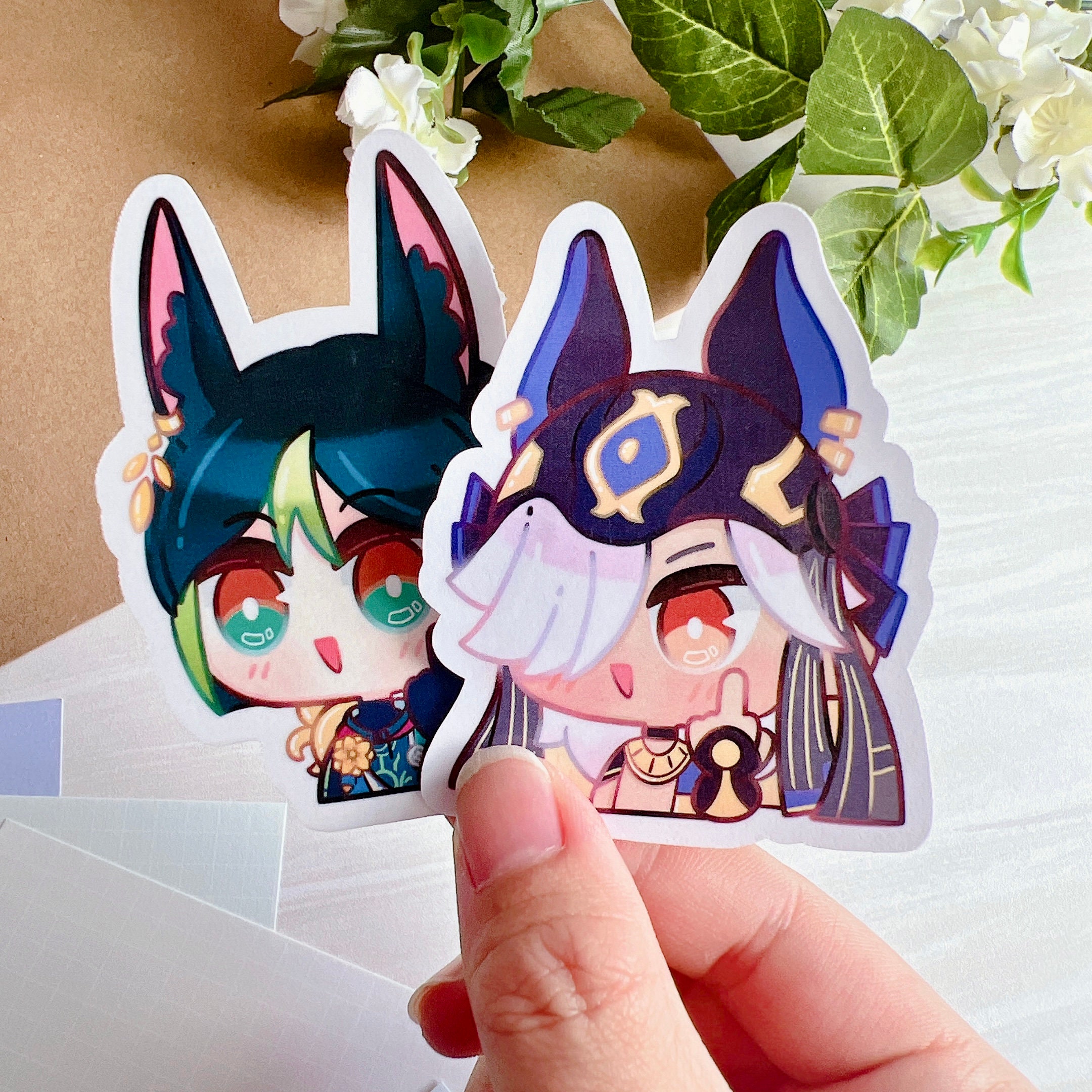 Genshin Impact Middle Finger Stickers: Characters From Sumeru ...