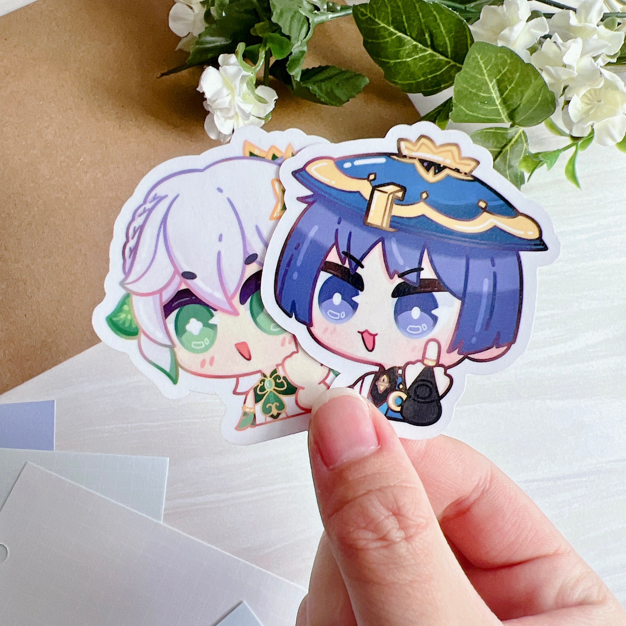 Genshin Impact Middle Finger Stickers: Characters From Sumeru ...