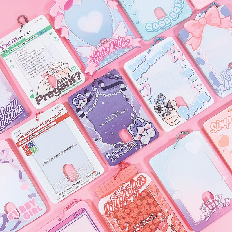 Yaoi Photocard Holder - Etsy
