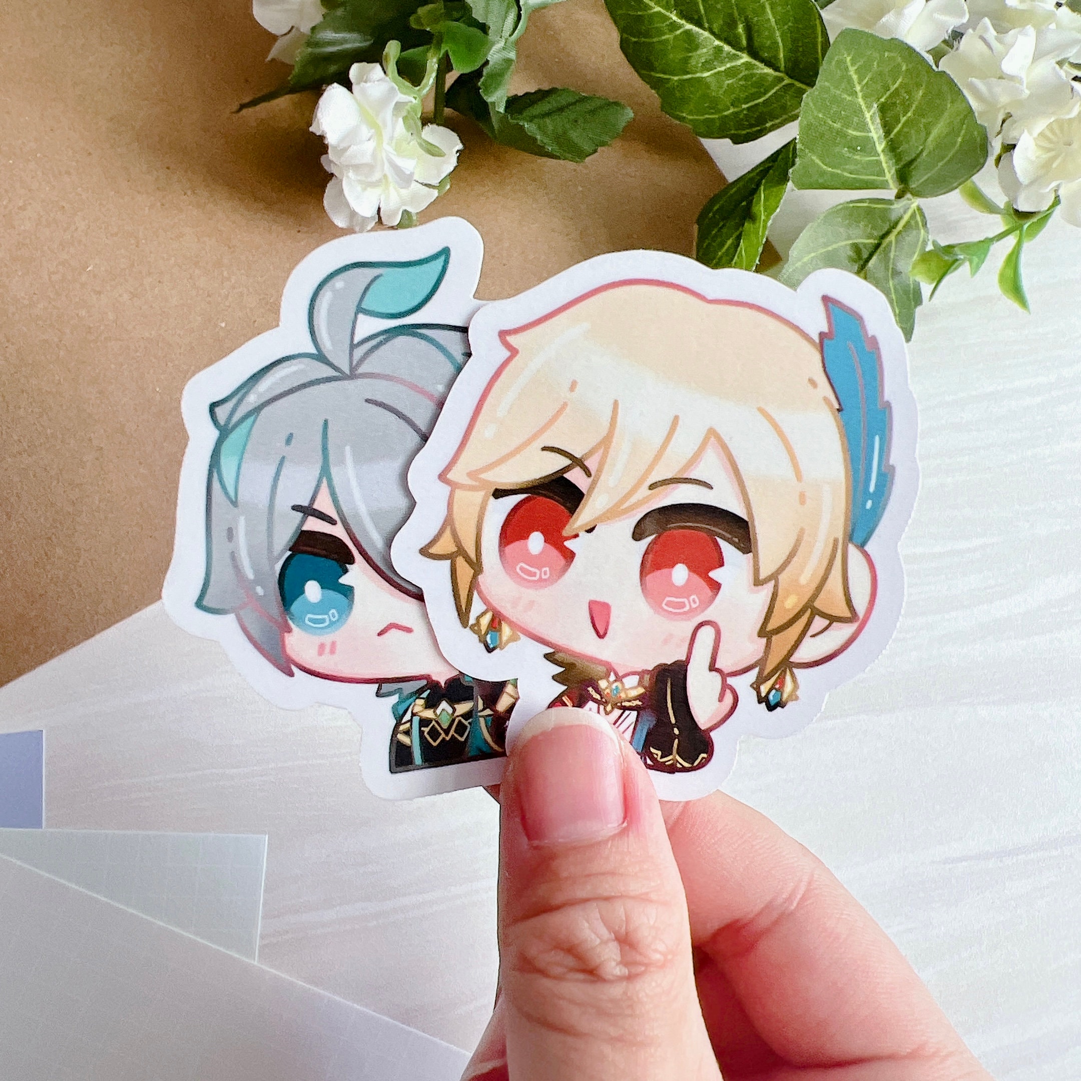 Genshin Impact Middle Finger Stickers: Characters From Sumeru ...