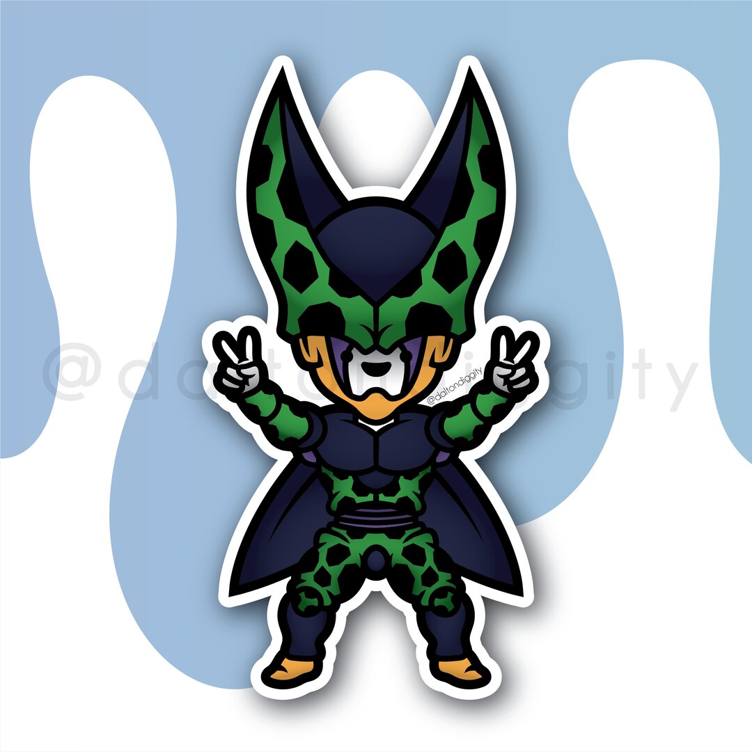 Perfect Cell Sticker - Etsy