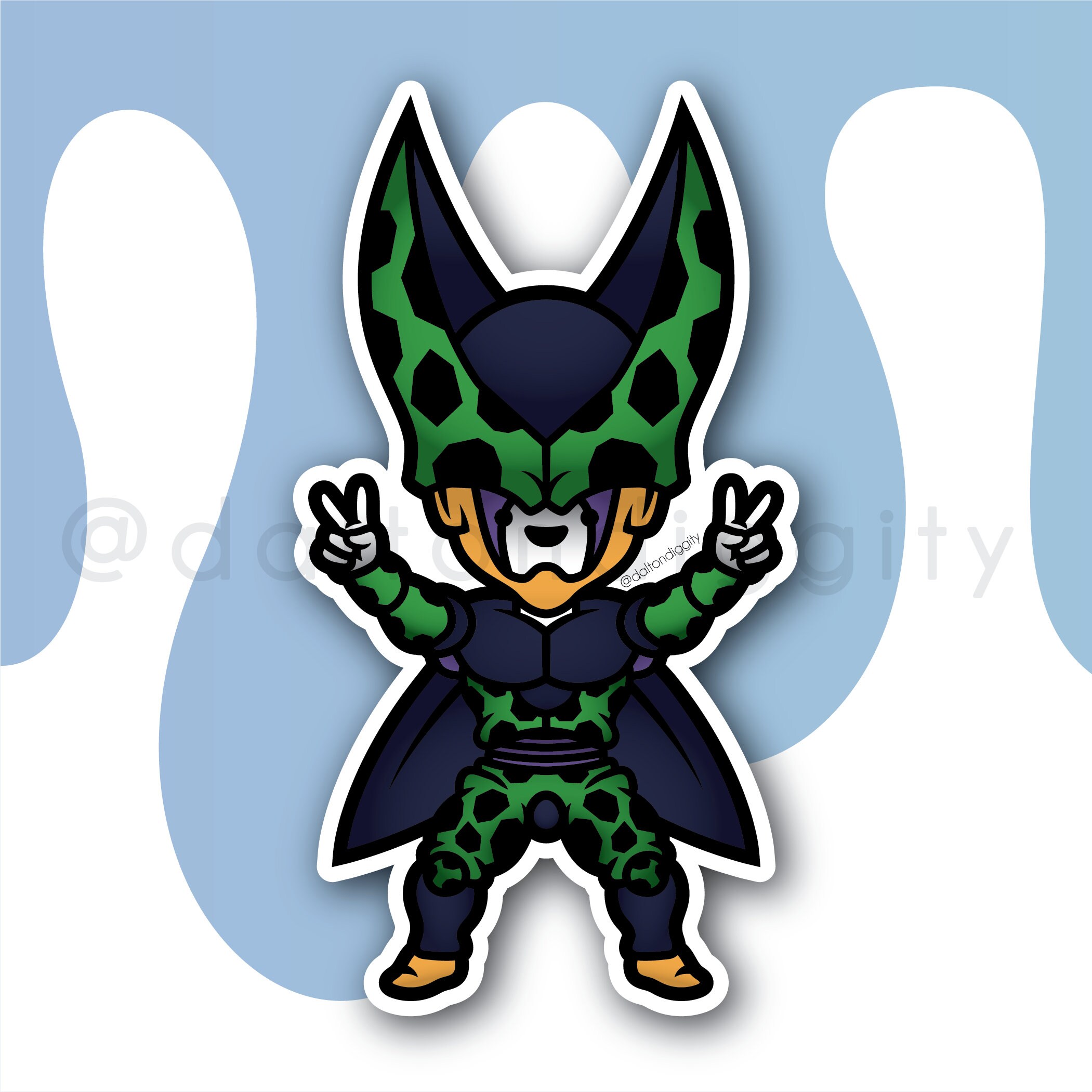 Perfect Cell Sticker - Etsy