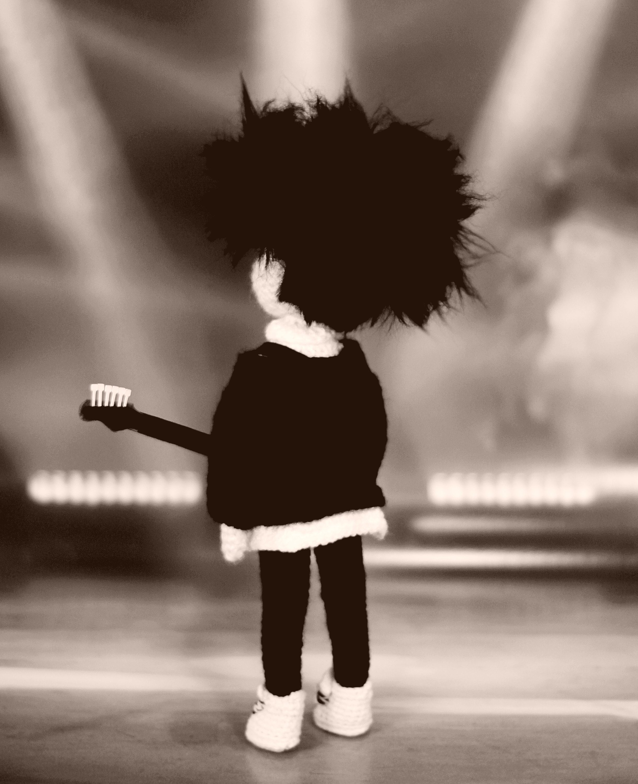 Robert Smith Inspired Crochet Amigurumi Doll Handmade One of - Etsy